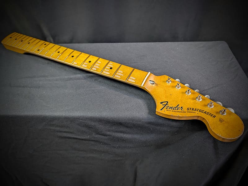 Fender Licensed Relic Stratocaster Neck- Aged Nitro Lacquer- | Reverb