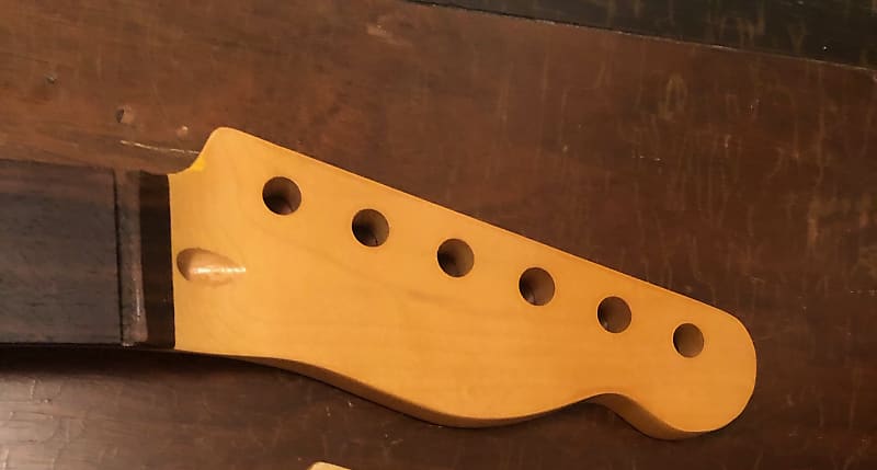 Unknown Tele Neck 22 fret - Vintage Tint | Reverb