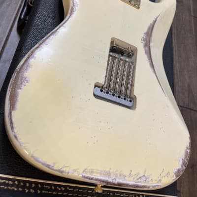 MJT Partscaster - Strat '61 Relic - Maple Neck - Kingtone PJ1 | Reverb