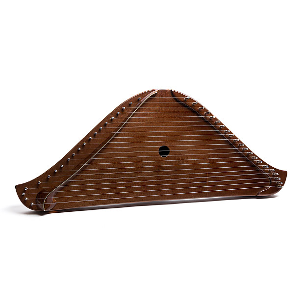 21 string HELM-SHAPED "Psaltery, Gusli, Kantele, Kokle, | Reverb