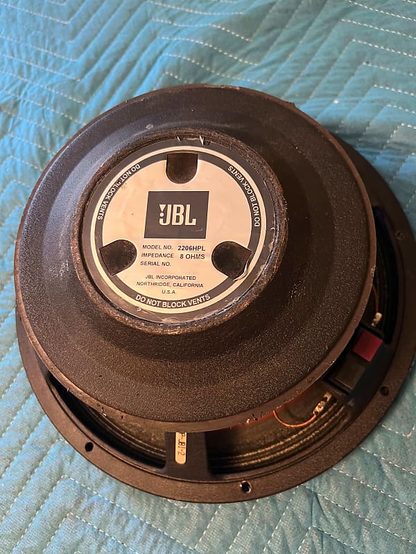 12in JBL Speaker 2206HPL | Reverb