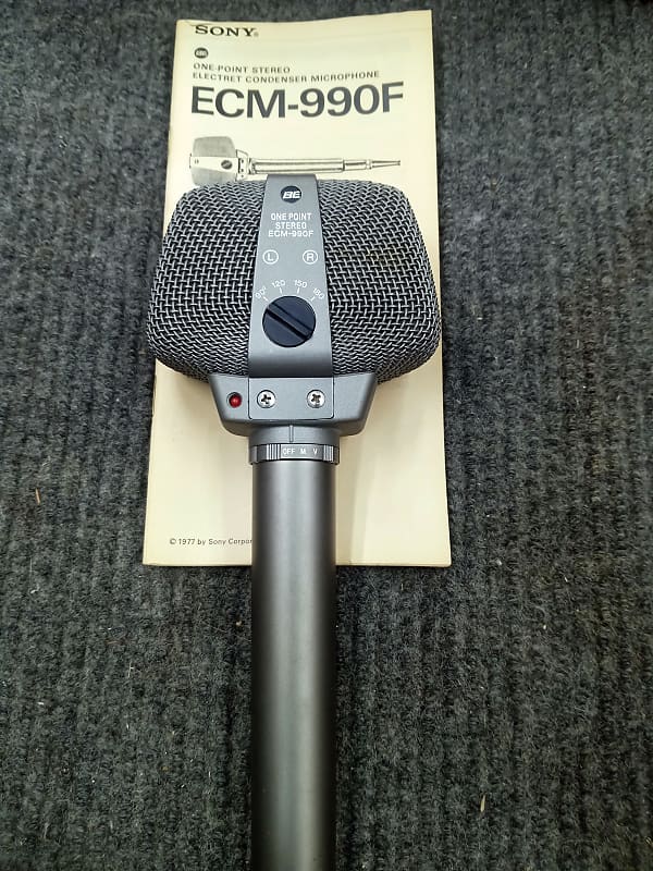 Sony ECM-990F 1977 - Satin Silver | Reverb