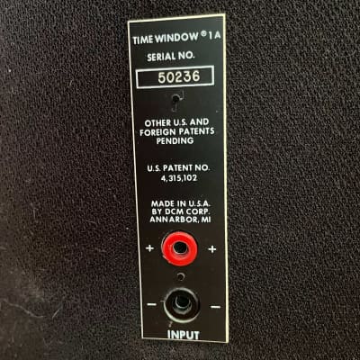 DCM Time Window 1A Stereo Speakers | Reverb