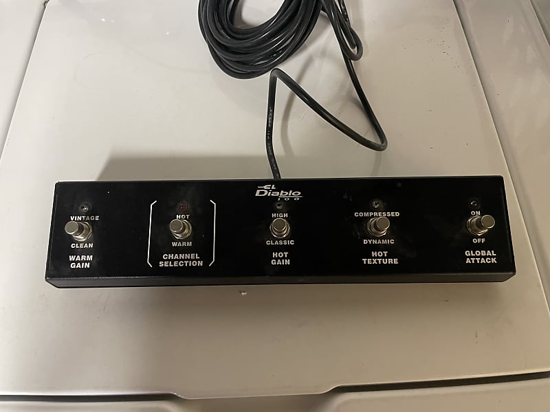 Genz Benz Diablo 100 footswitch | Reverb