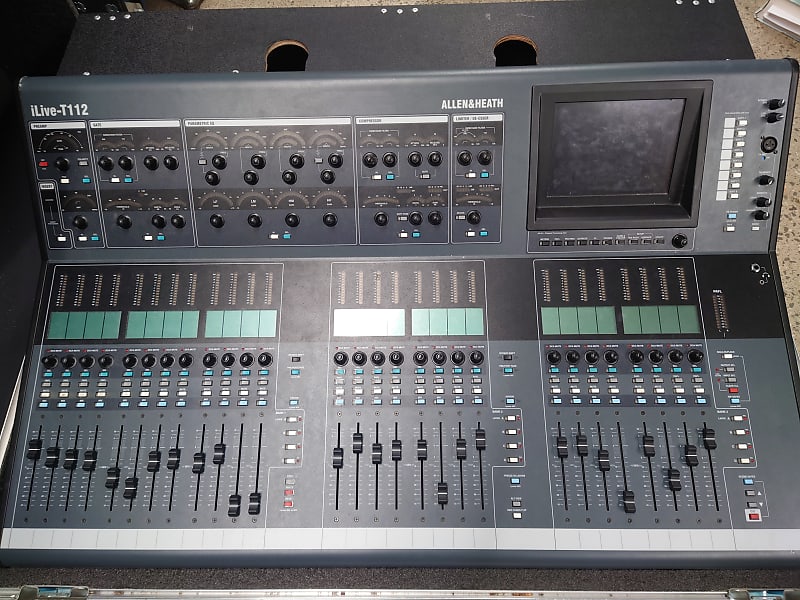 Allen & Heath iLive-T112 mixer, iDR-48 mix rack with Dante | Reverb