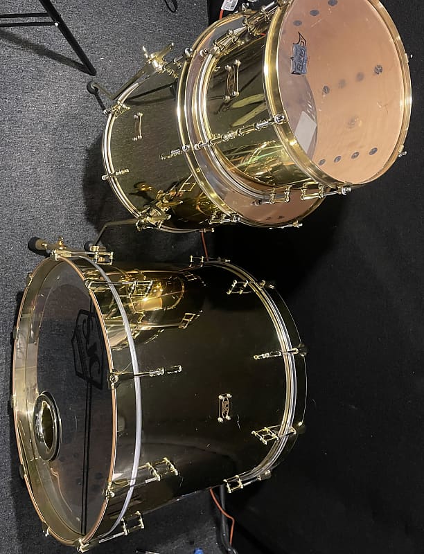 SJC Custom Drums 2022 - Gold | Reverb