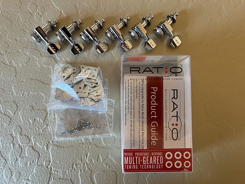 Graph Tech Ratio Locking Tuned Machine Heads - 6 In Line | Reverb