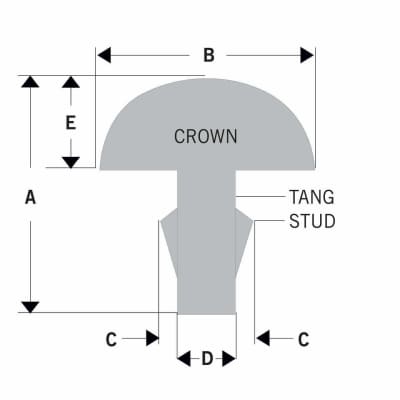 Fretwire By Dunlop 6S6105 Narrow Tall Accu-Fret 6105 18% | Reverb UK