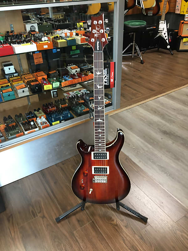 PRS SE Standard 24-08 Left - Tobacco Sunburst | Reverb