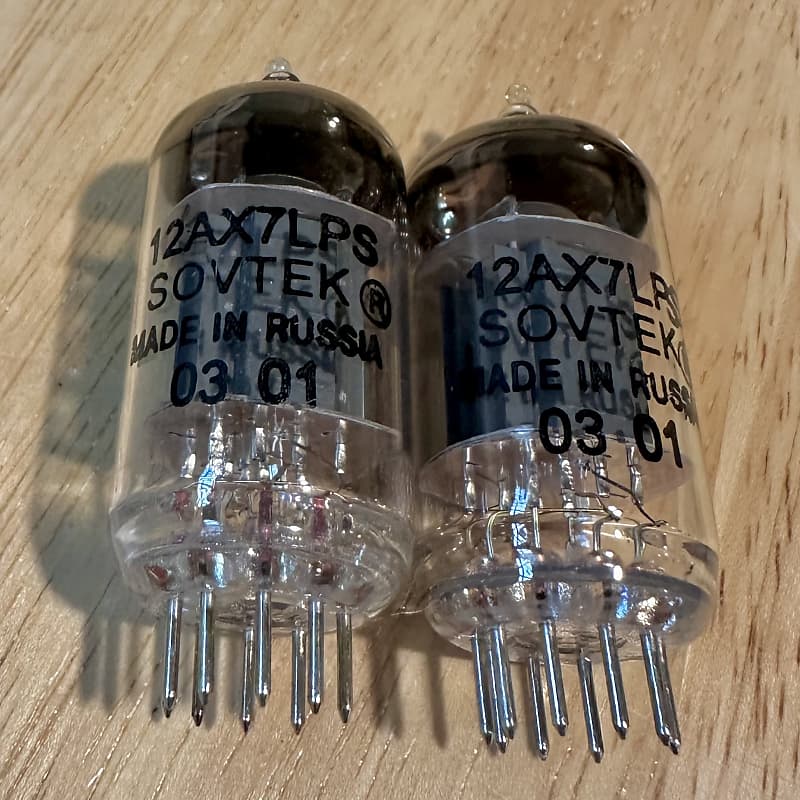 Sovtek 12AX7LPS matched pair 12AX7 2000s | Reverb UK