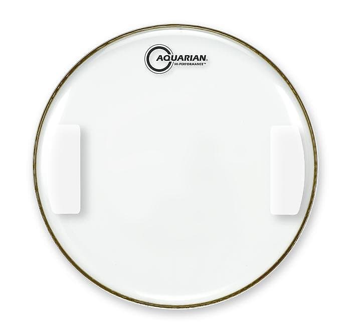 Aquarian 12" Hi-Performance Resonant 3mil Snare Side Drumhead | Reverb