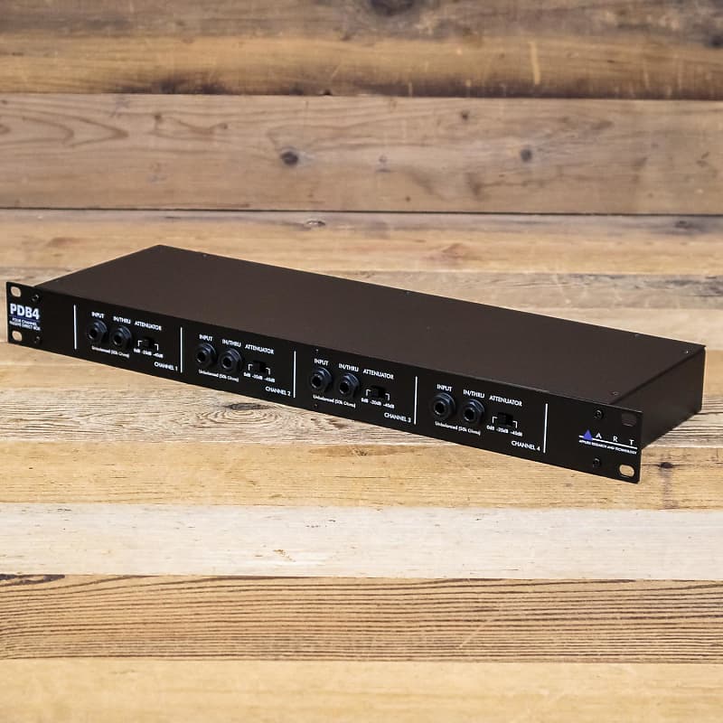Open Box ART PDB4 4-Channel Rackmount Passive Direct Box | Reverb