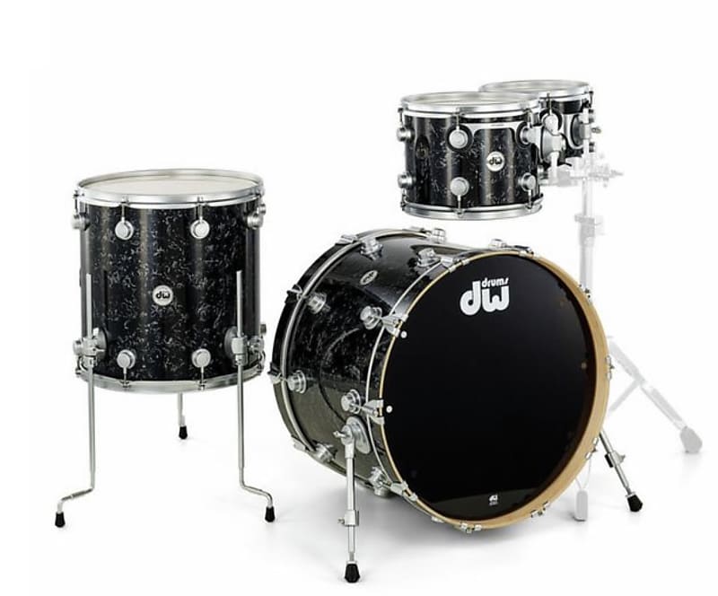 DW Drum Workshop collectors series maple 333 shells 4 pc kit | Reverb