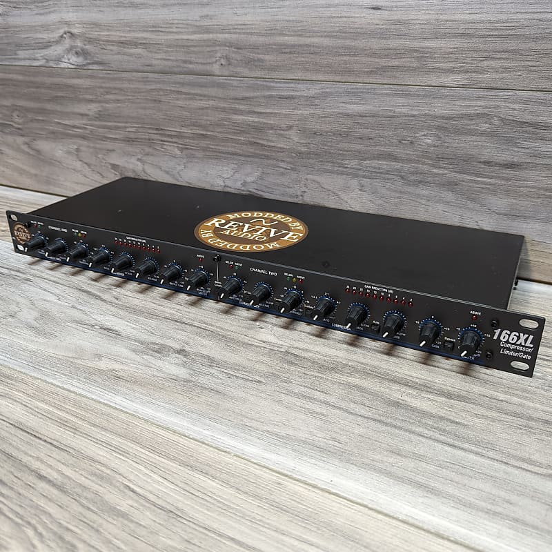 Revive Audio Modified: Dbx 166xl Dual Compressor, Limiter, | Reverb