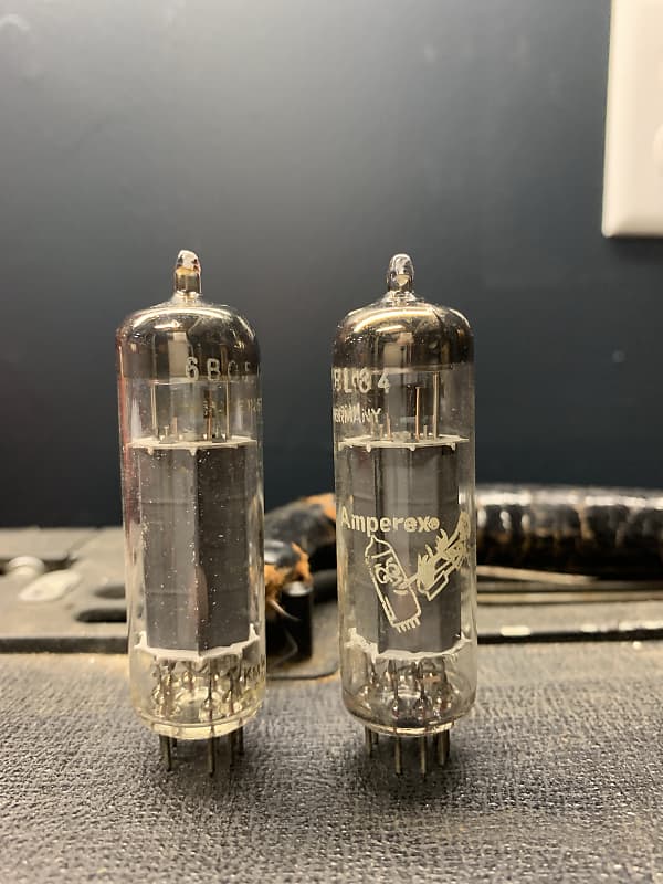 Pair Amperex Bugle Boy EL84 | Reverb