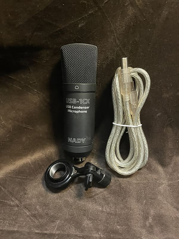 Nady Audio USB-1CX USB Condenser Microphone w/ Original Box | Reverb