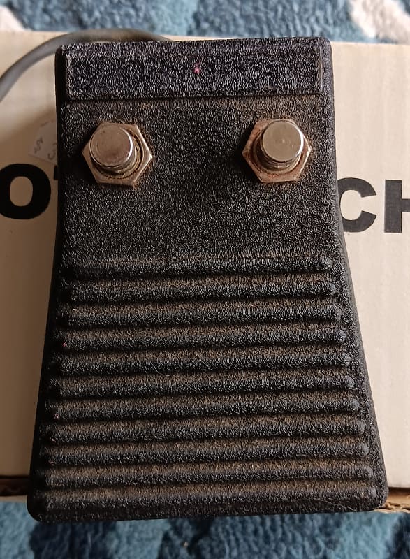 Unknown Stereo Footswitch 1960s - Matte Black | Reverb