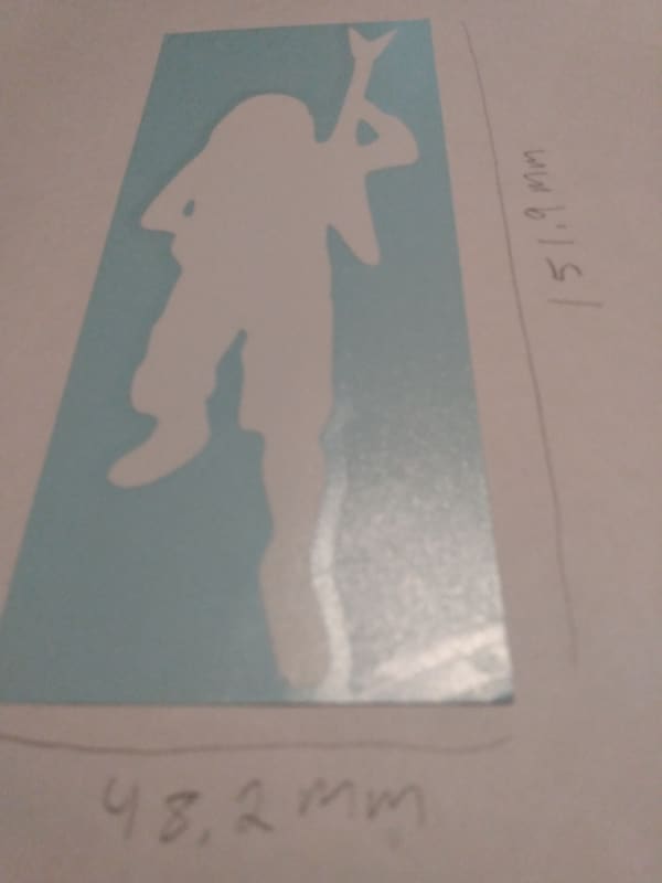 Dean Dimbag Vinyl Decal 2021 White | Reverb UK