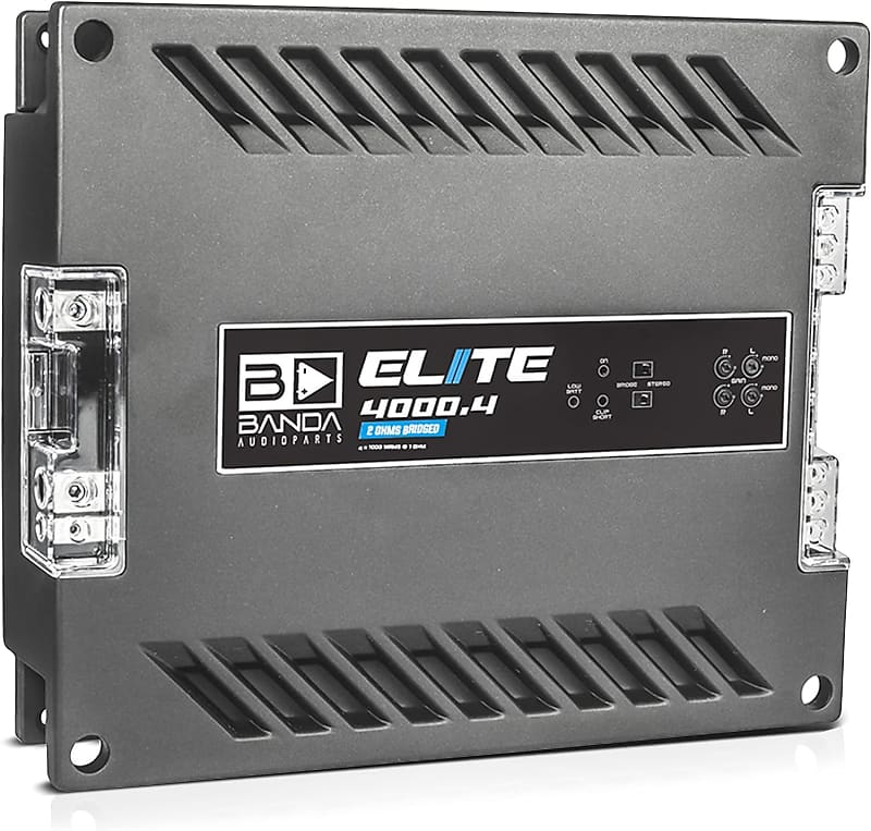 Banda 4-Channel Vehicle Audio Bass Amplifier - 1000 Watts Max | Reverb