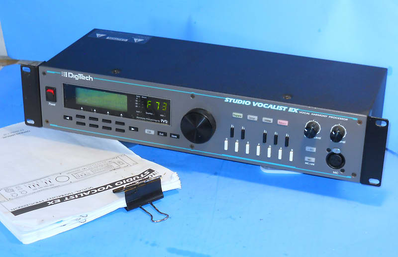 DigiTech Studio Vocalist EX A++ With Manual | Reverb