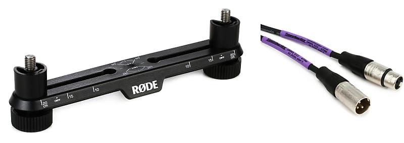Rode Stereo Bar Microphone Mount Bundle with Pro Co EXM-50 | Reverb