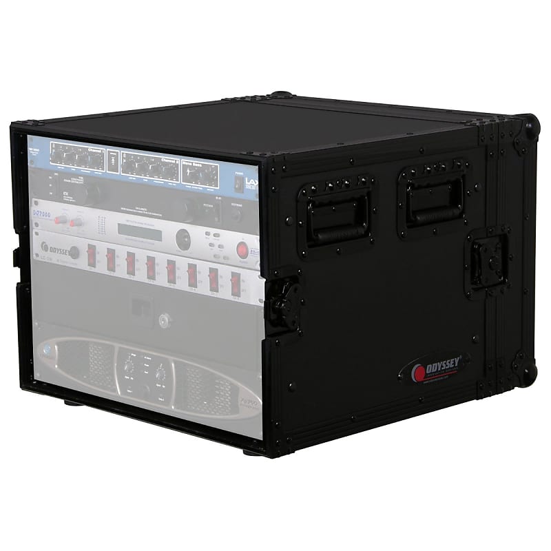 Odyssey FZAR08BL Black 8U Pro Amp Rack | Reverb