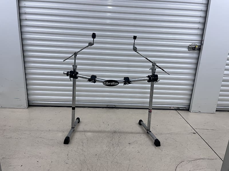 Gibraltar Chrome Drum Rack Curved drum rack w/ cymbal arms | Reverb