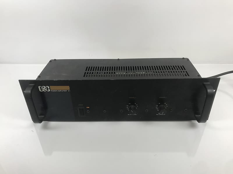 QSC Power Amplifier A5.1 USA 120 W RMS 2 Channel Rackmount | Reverb
