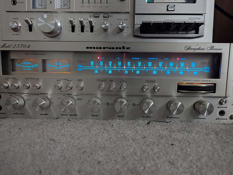 Marantz Receiver 2330B Mid to late 70’s - Wood finish | Reverb