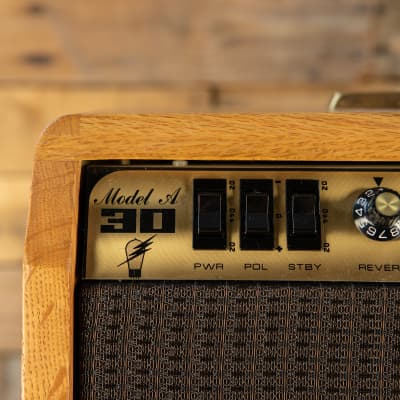 Legend Model A30 - Natural Solid Oak w/ Leather Cover | Reverb