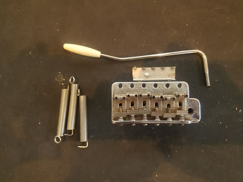 Mid to Late 70's Fender Stratocaster Tremolo Assembly With | Reverb
