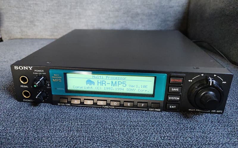 SONY HR-MP5 vintage Effects Processor, NEW battery | Reverb