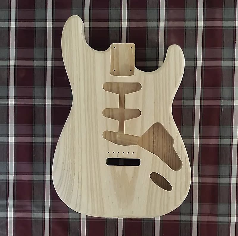 Woodtech Routing - 1 pc. Swamp Ash Stratocaster Body - | Reverb