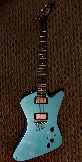 Epiphone Slasher FX (Firebird) 2001 Metallic Light Blue 1 of | Reverb