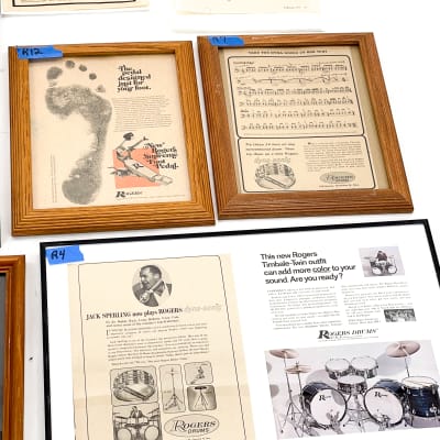 Rogers Print Ads and Catalog Pages 1960s-1980s | Reverb