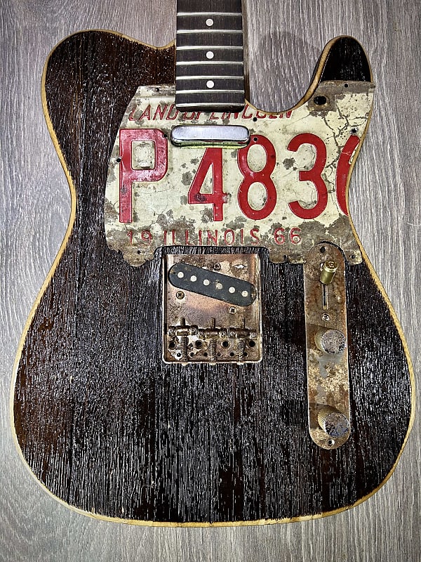 Pistols Crown Barncaster Tele GUITAR BODY ONLY PARTCASTER USA | Reverb