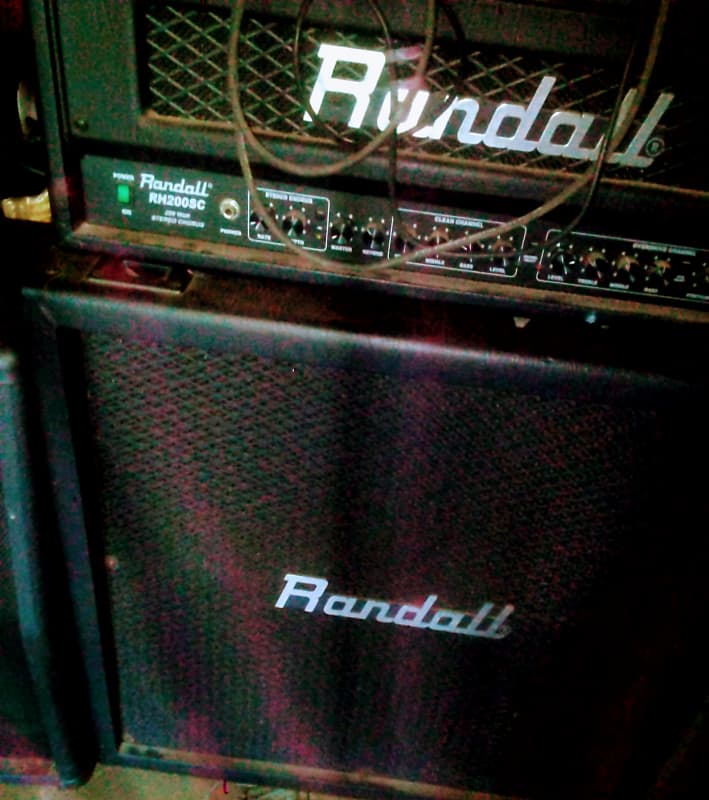 Randall Randall cab 4x12 2000s - Black | Reverb