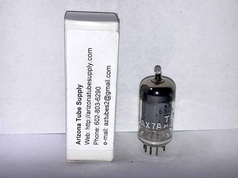 1964 Tung-Sol 12AX7A 12AX7 ECC83 Long Plate Tube, Test NOS, | Reverb