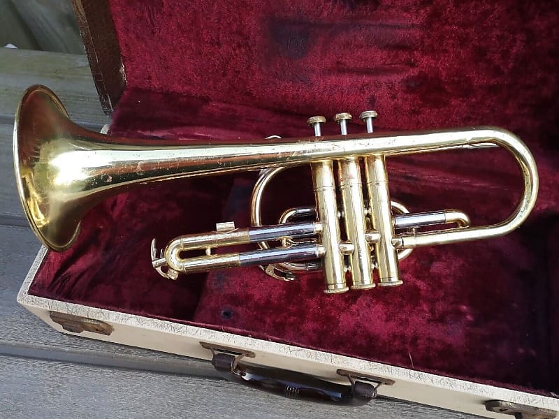 Vintage Yamaha Long Cornet Bb - Japan + Hard CASE | Reverb UK