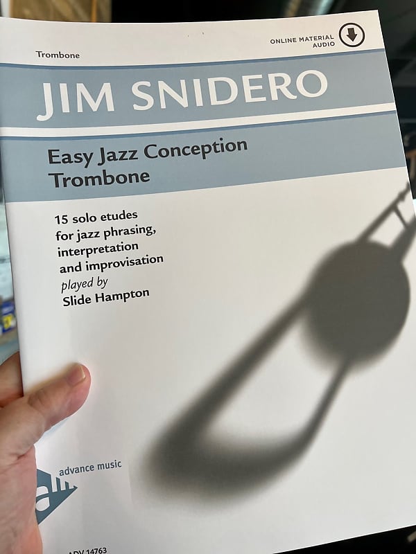 Jim Snidero Easy Jazz Conception Trombone | Reverb