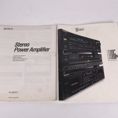 Sony TA-N80ES Stereo Power Amplifier | Reverb France