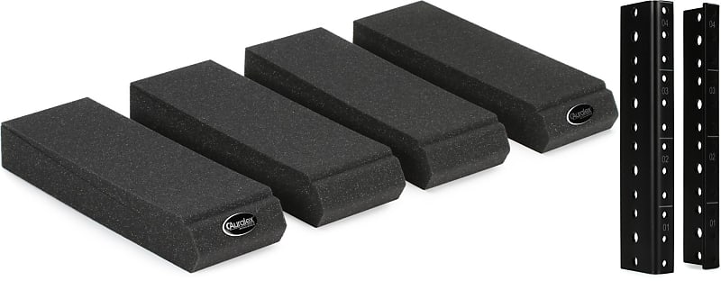 Auralex MoPAD Monitor Speaker Isolation Pads Bundle with | Reverb