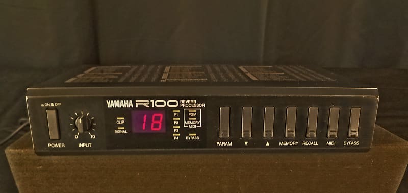 Yamaha R100 Reverb+ Digital FX processor 1989 | Reverb