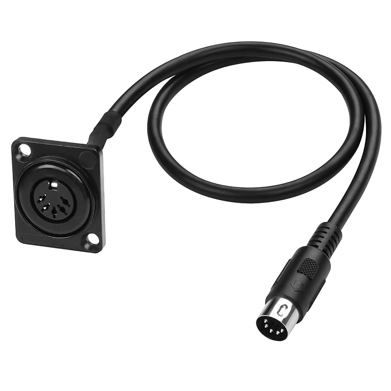 D-Type DIN 5PIN MIDI Cable Female to Male Extension Cord | Reverb