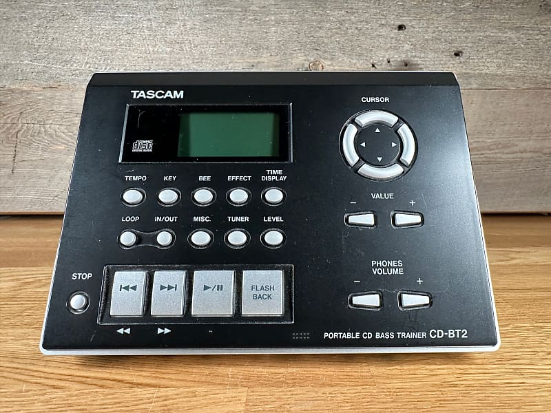 Tascam CD-BT2 CD Bass Trainer with power supply | Reverb