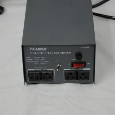 Tenma Isolation Transformer 72-6670 | Reverb