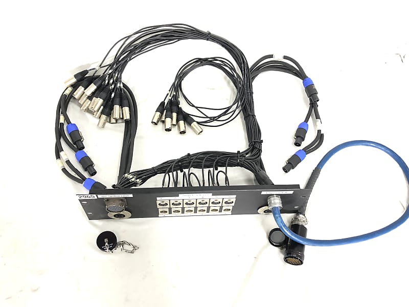 Speaker & Signal Panel NL8,Nl4,w2,Xlr, Rack Panel #2965 (One) | Reverb