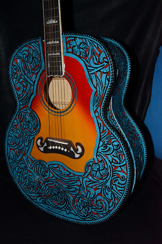 J200 or any acoustic guitar Wrap custom to any design you | Reverb UK