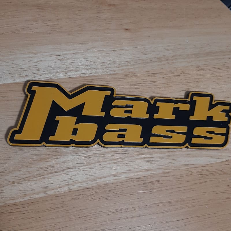 Logo grill plate Markbass Mark Bass Markbass mark bass | Reverb UK
