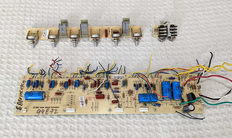 Fender 68 Custom Princeton Reverb Circuit Board Set PCB 2018 | Reverb